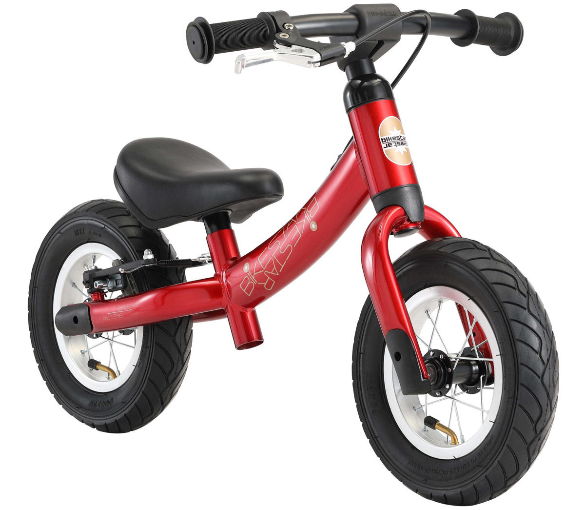 BikeStar Sport, 2 in 1 meegroei loopfiets, 10 inch, rood | wehkamp