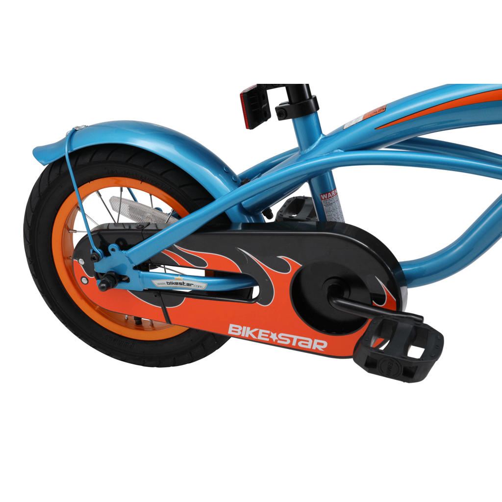 BikeStar Cruiser kinderfiets 12 inch blauw | wehkamp