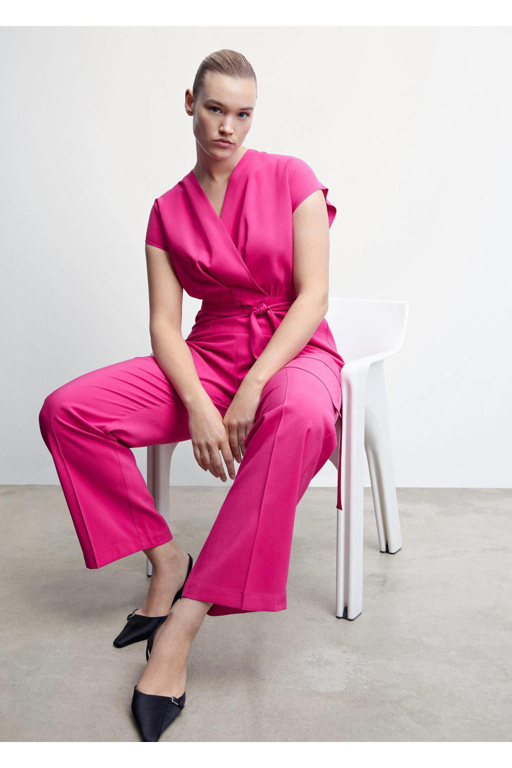 Mango jumpsuit fuchsia kopen? | Morgen in huis | wehkamp