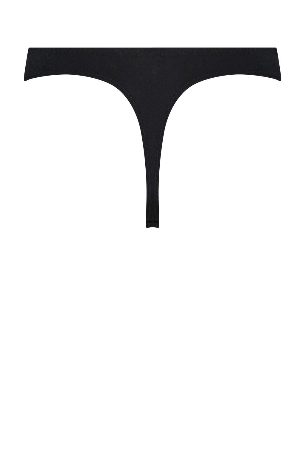 Hunkemöller string Marine zwart | wehkamp