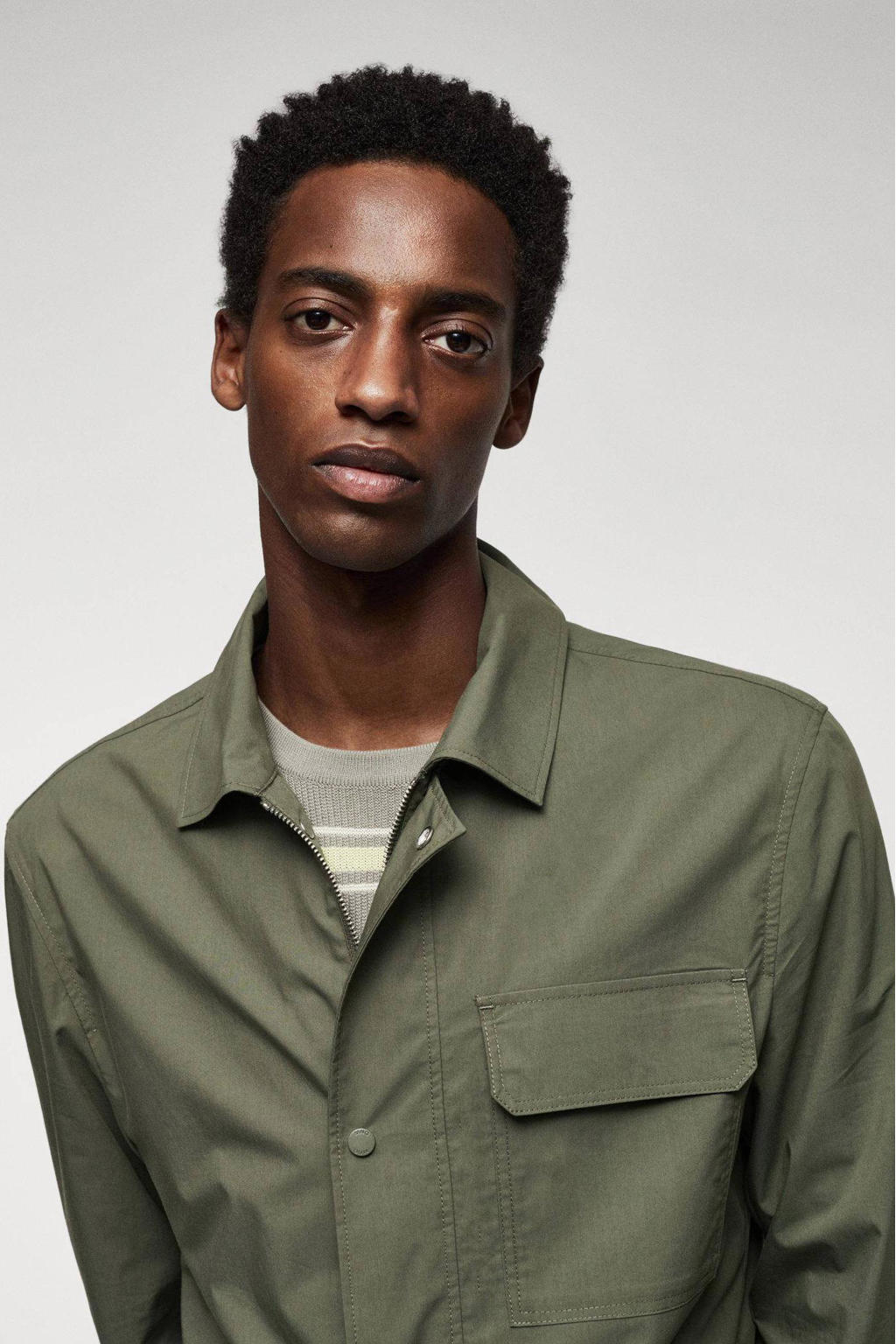 Mango Man zomerjas khaki kopen? | Morgen in huis | wehkamp