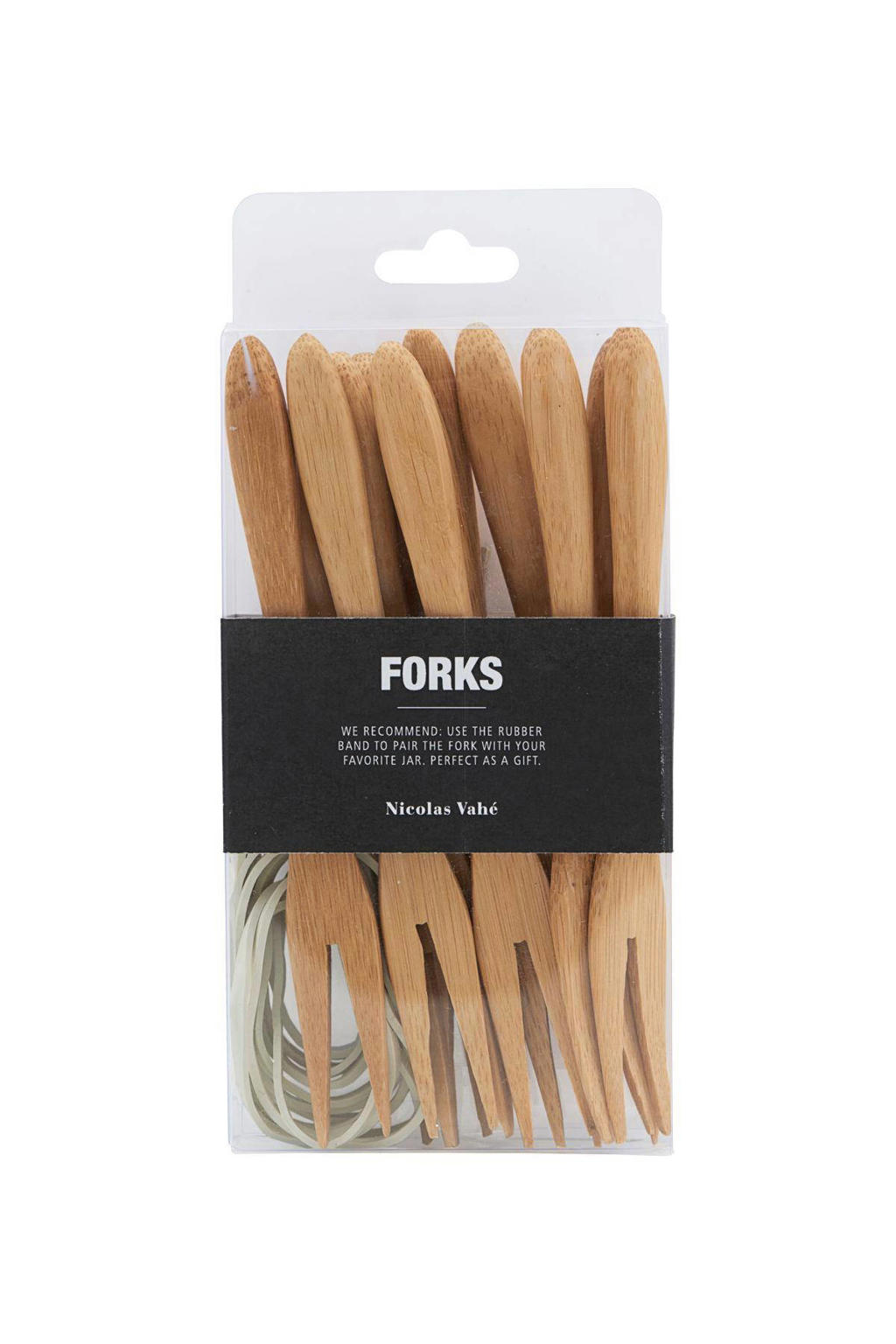 Nicolas Vahé bamboe vorkjes (set van 12) | wehkamp