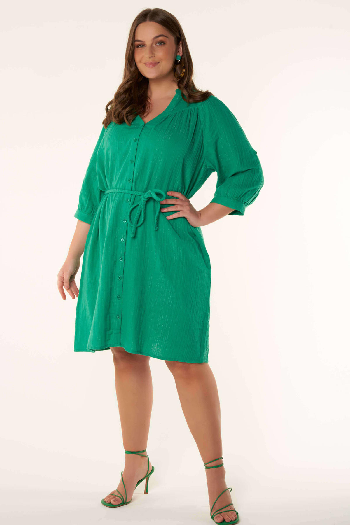 MS Mode jurk groen kopen? | Morgen in huis | wehkamp