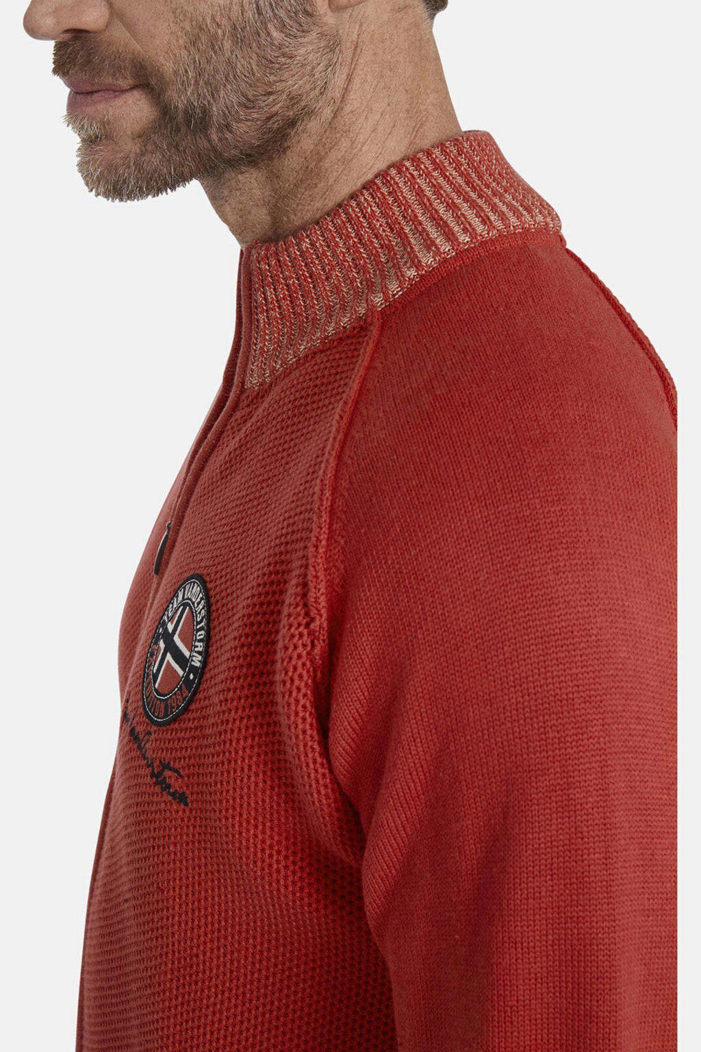 Jan Vanderstorm +FIT Collectie vest SEEBE Plus Size oranje | wehkamp