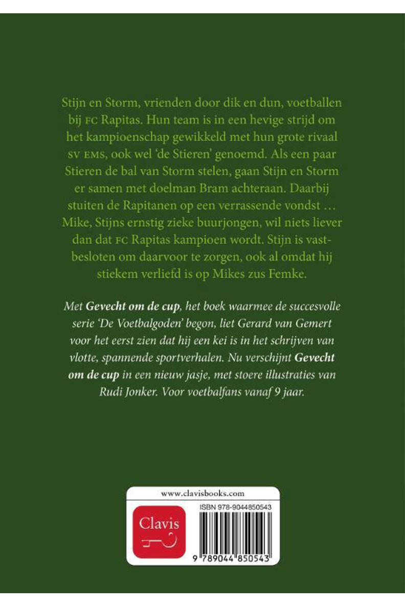 Gerard van Gemert De Voetbalgoden: Gevecht om de cup | wehkamp