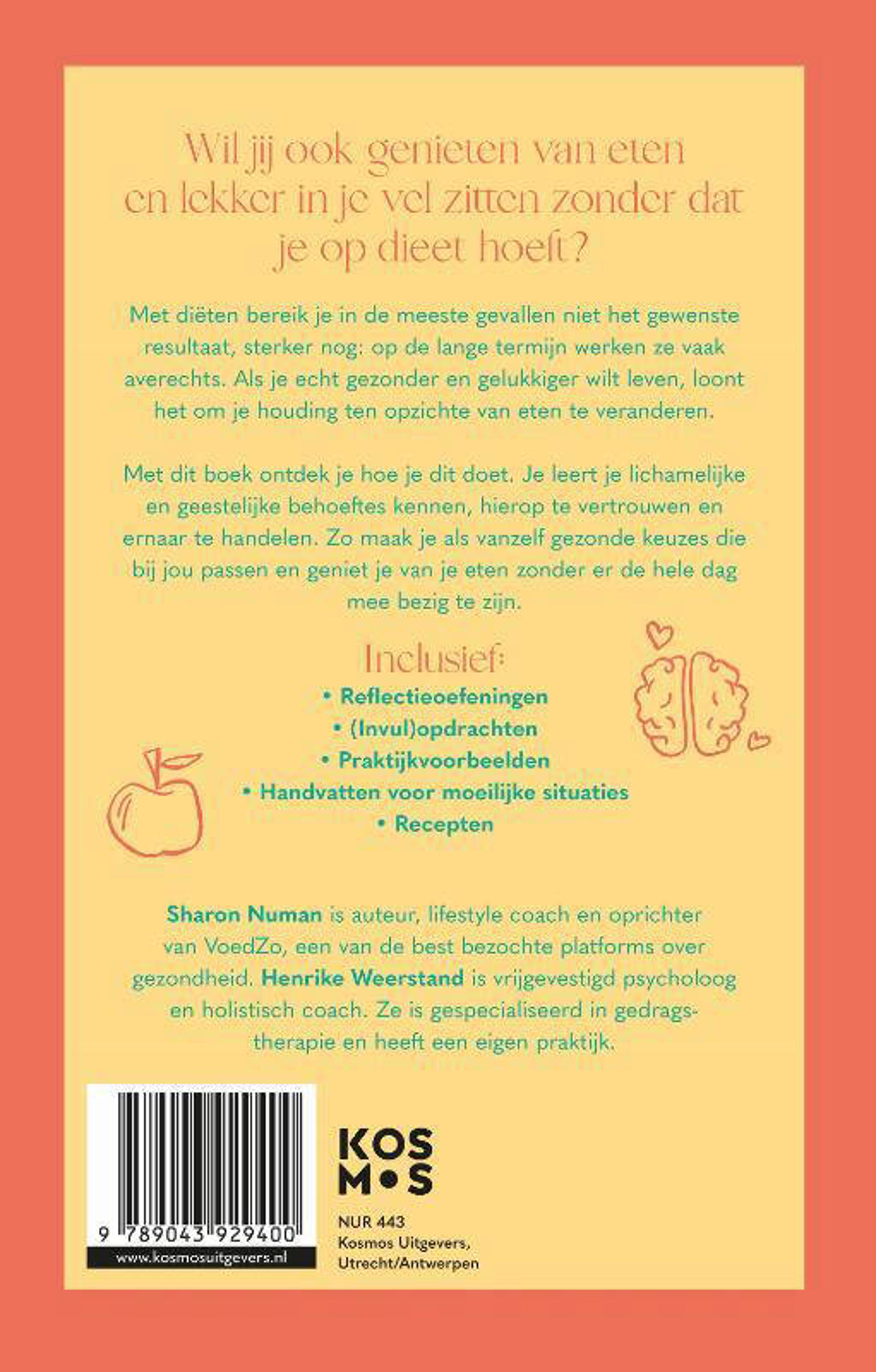 Sharon Numan en Henrike Weerstand Intuïtief eten | wehkamp