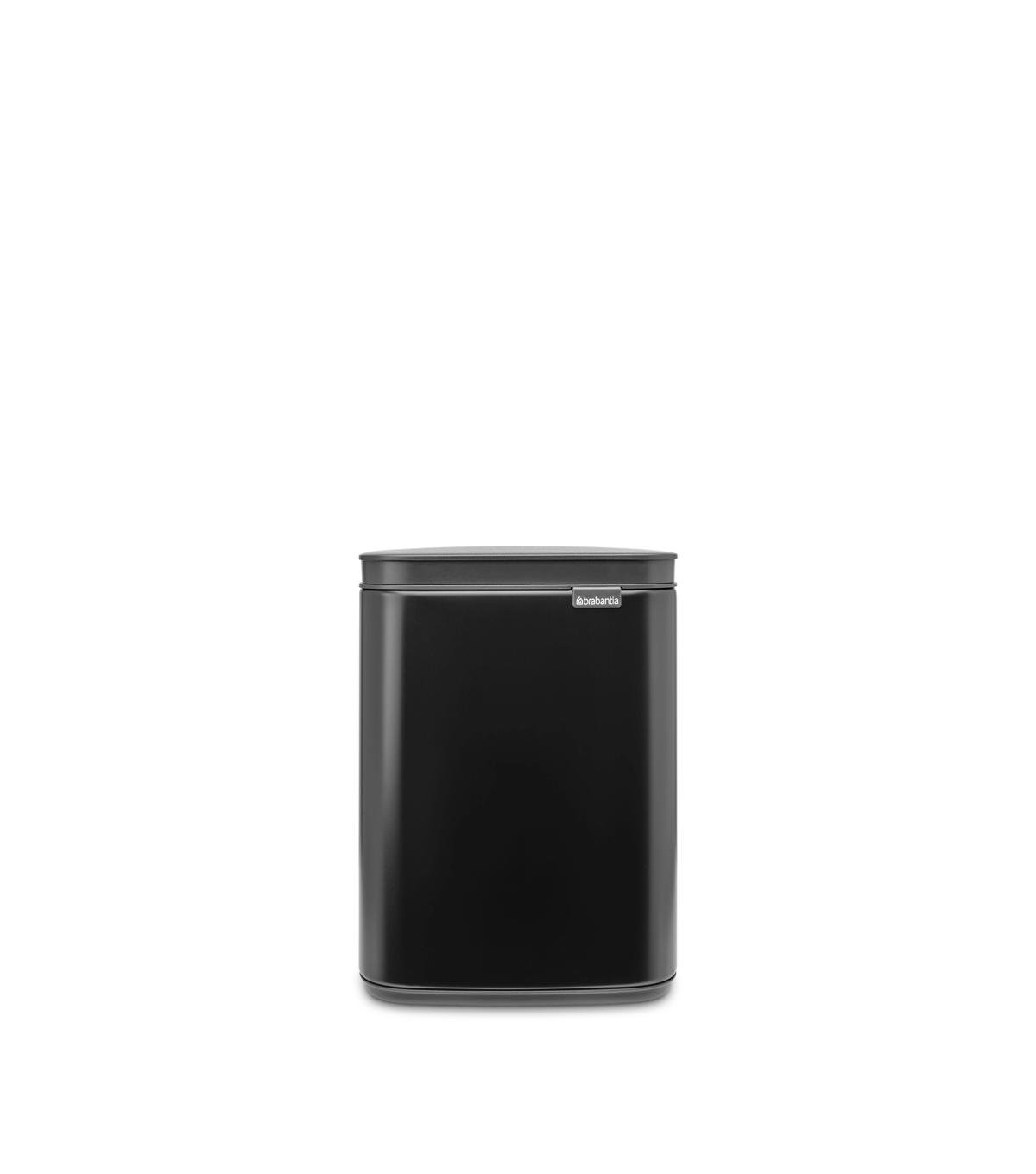 Brabantia Bo Prullenbak - 4 l - Matt Black (4 liter) | wehkamp