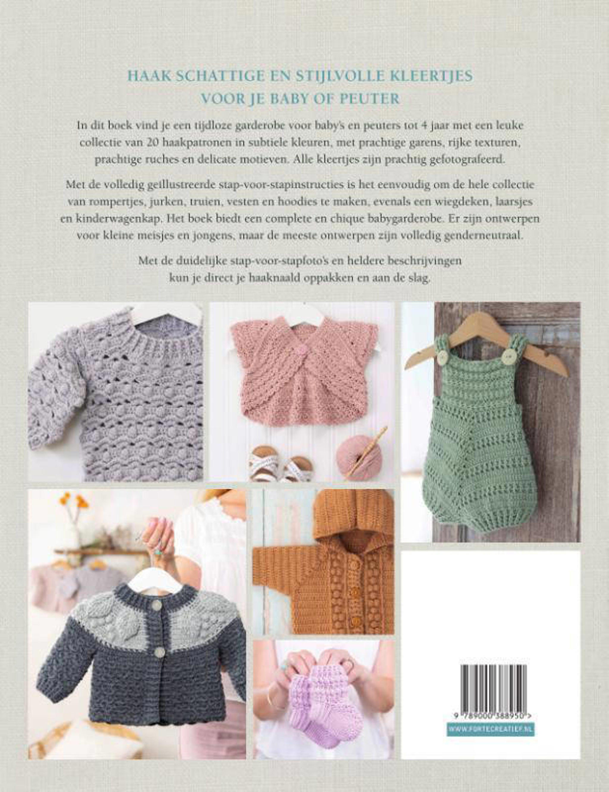 Vita Apala Babykleertjes haken | wehkamp