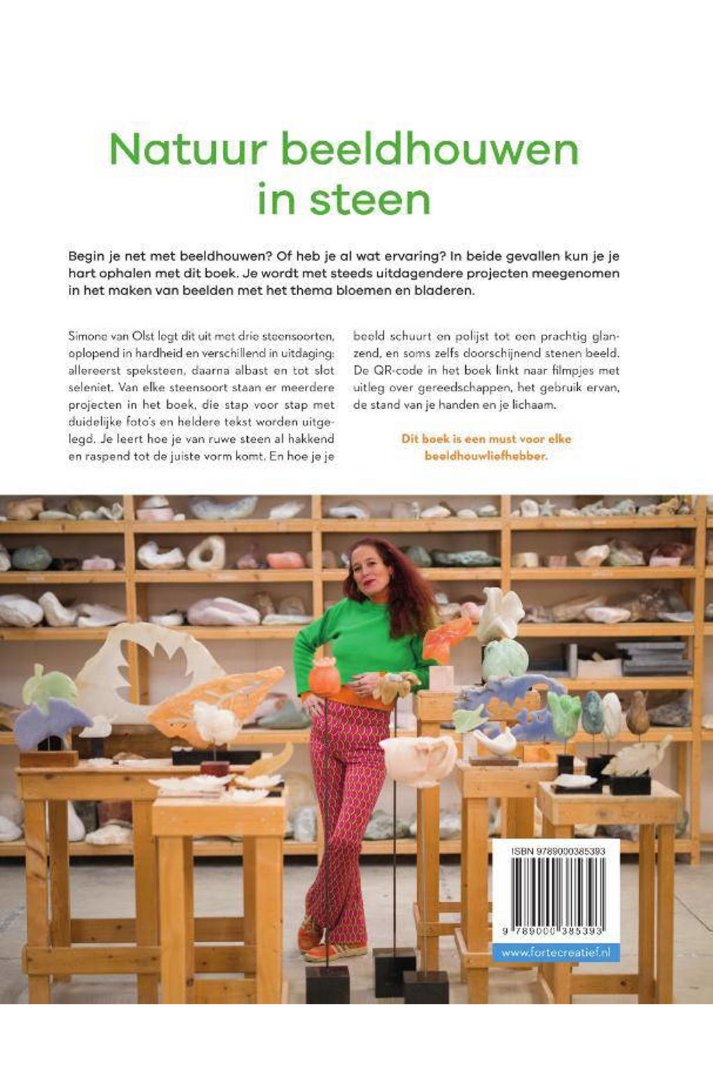 Simone van Olst Natuur beeldhouwen in steen | wehkamp