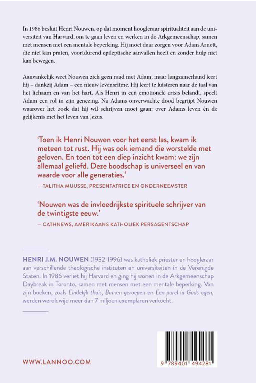 Henri Nouwen Adam kopen? | Morgen in huis | wehkamp