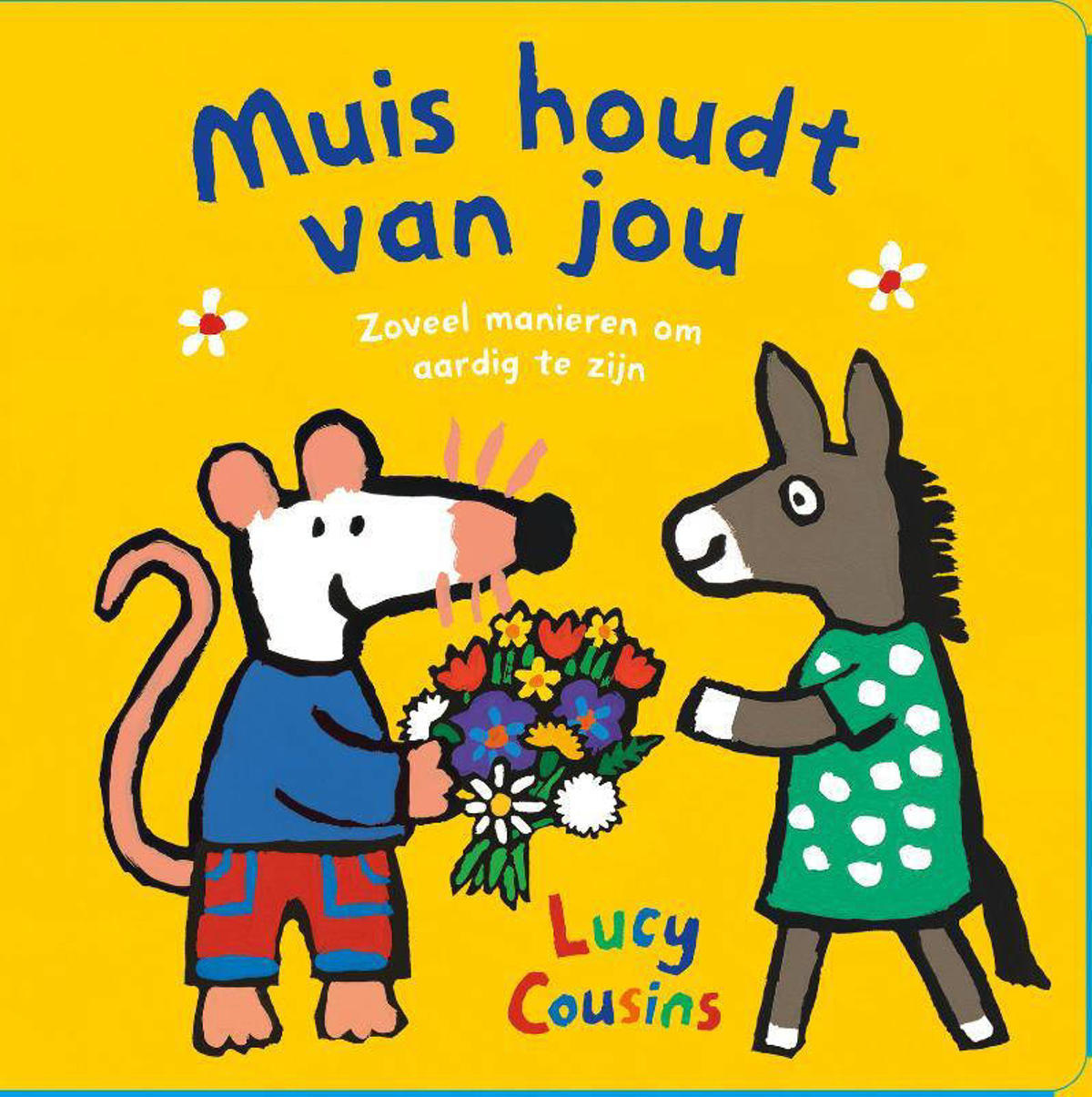Lucy Cousins Muis: Muis houdt van jou | wehkamp