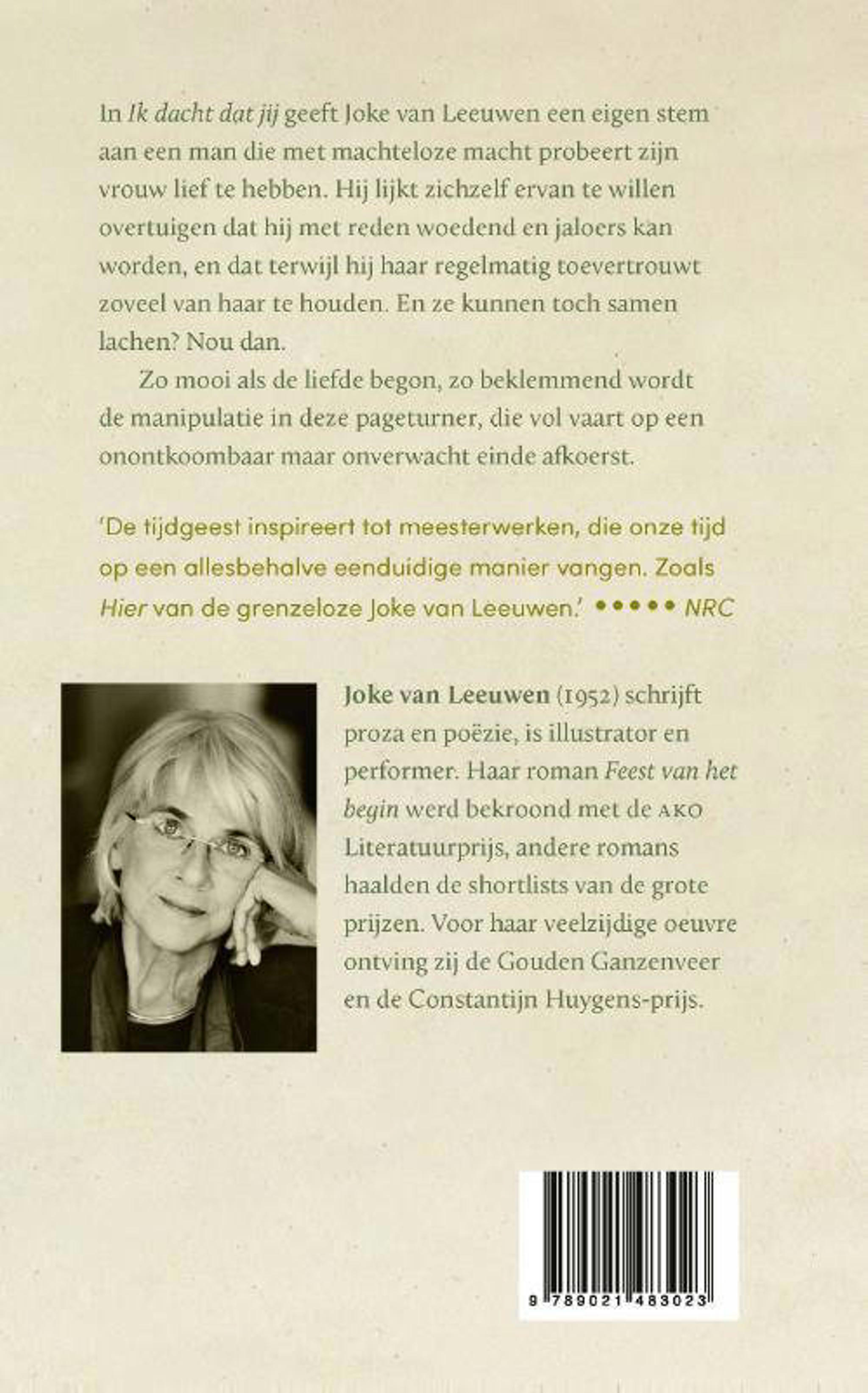 Joke van Leeuwen Ik dacht dat jij | wehkamp