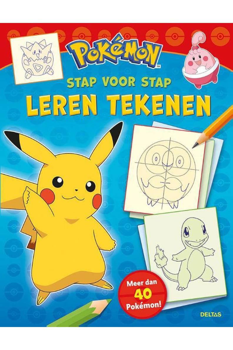 Pokémon - Stap voor stap leren tekenen | wehkamp