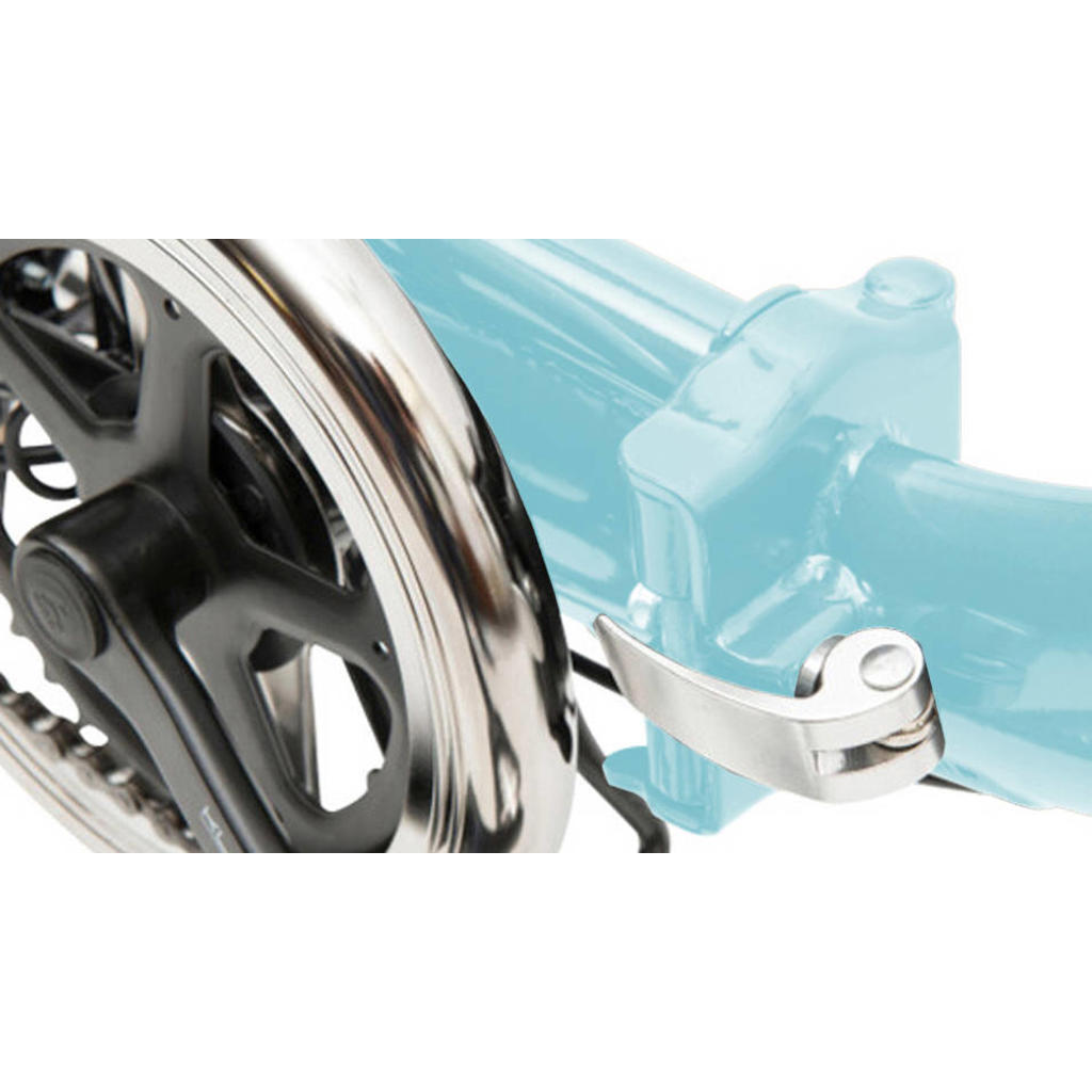 Villette le Balade, elektrische vouwfiets, 1 speed, blauw | wehkamp