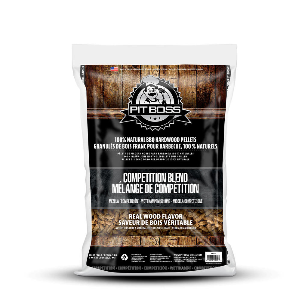 Pit Boss Competition Blend hardhout pellets (9 kg) | wehkamp