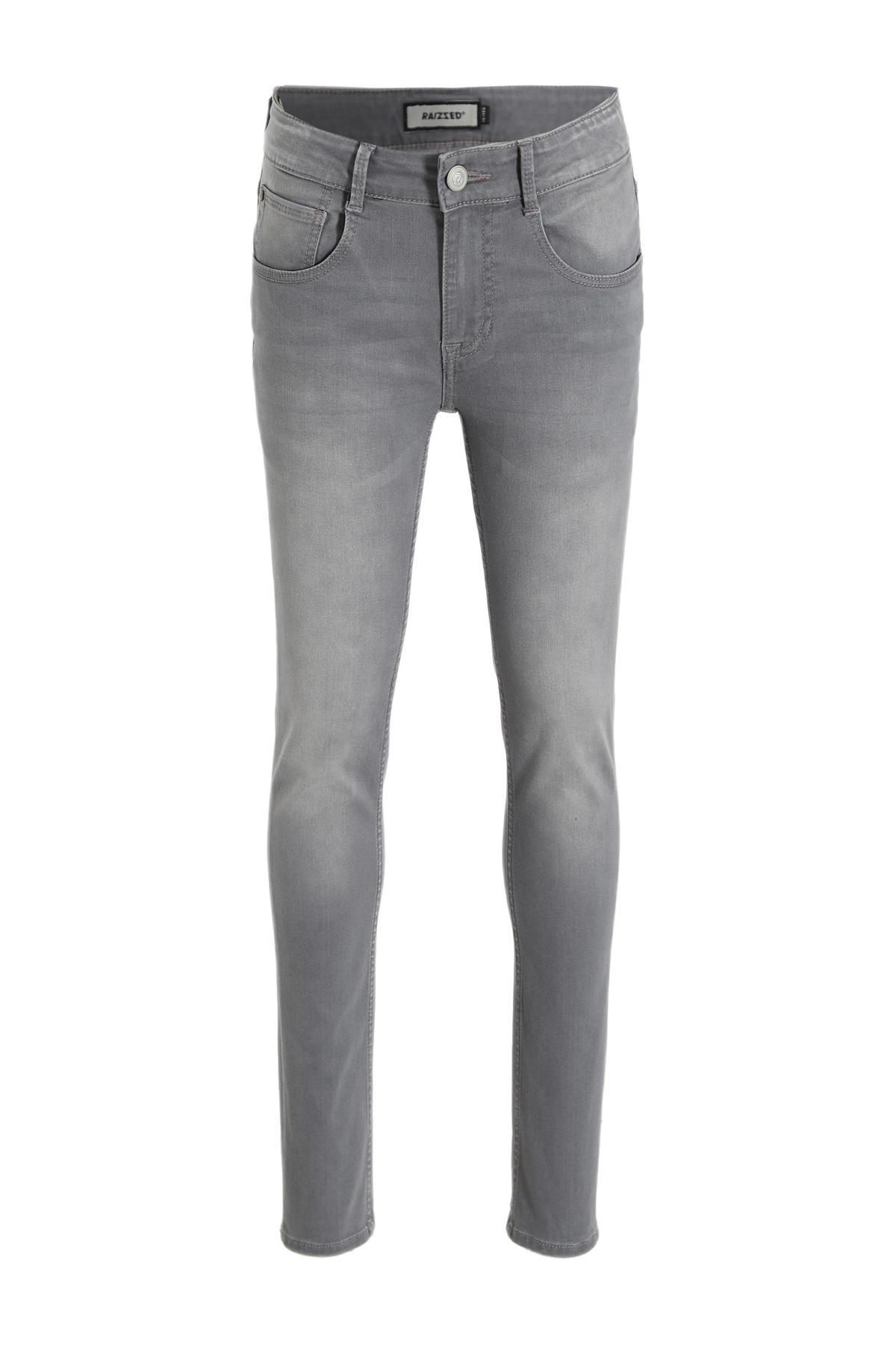 Raizzed skinny jeans Tokyo mid grey stone | wehkamp