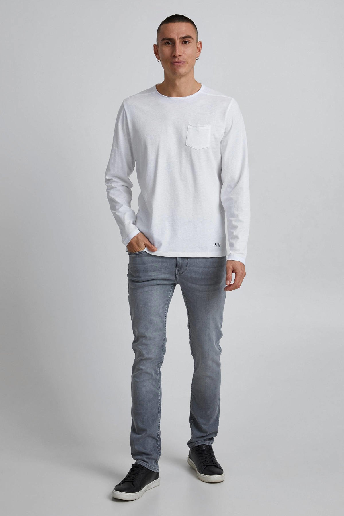 Blend slim fit jeans Jet jeans denim grey | wehkamp