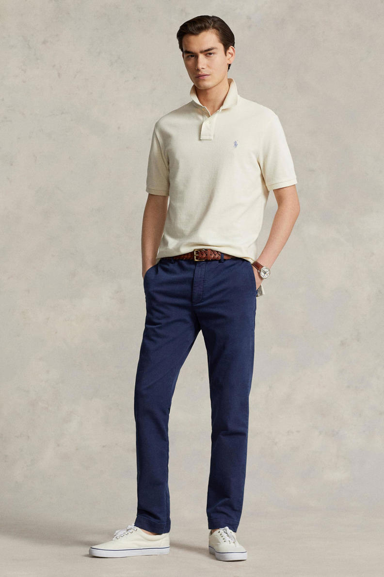 Polo Ralph Lauren regular fit polo guide cream | wehkamp