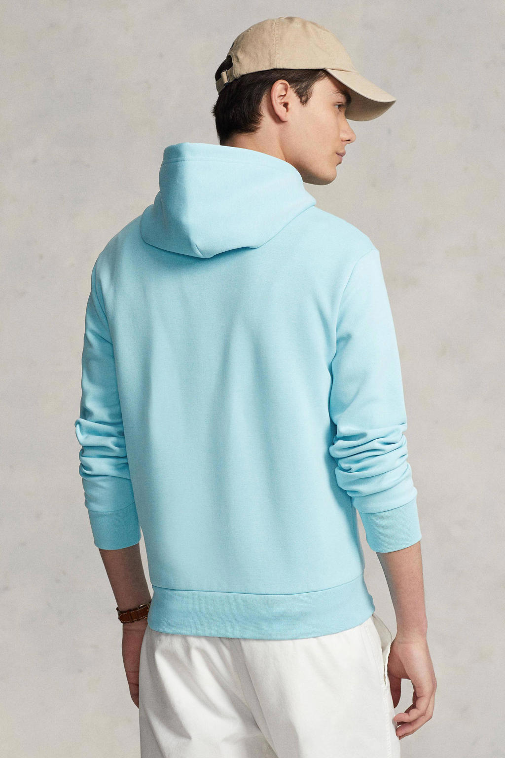 POLO Ralph Lauren hoodie hammond blue | wehkamp