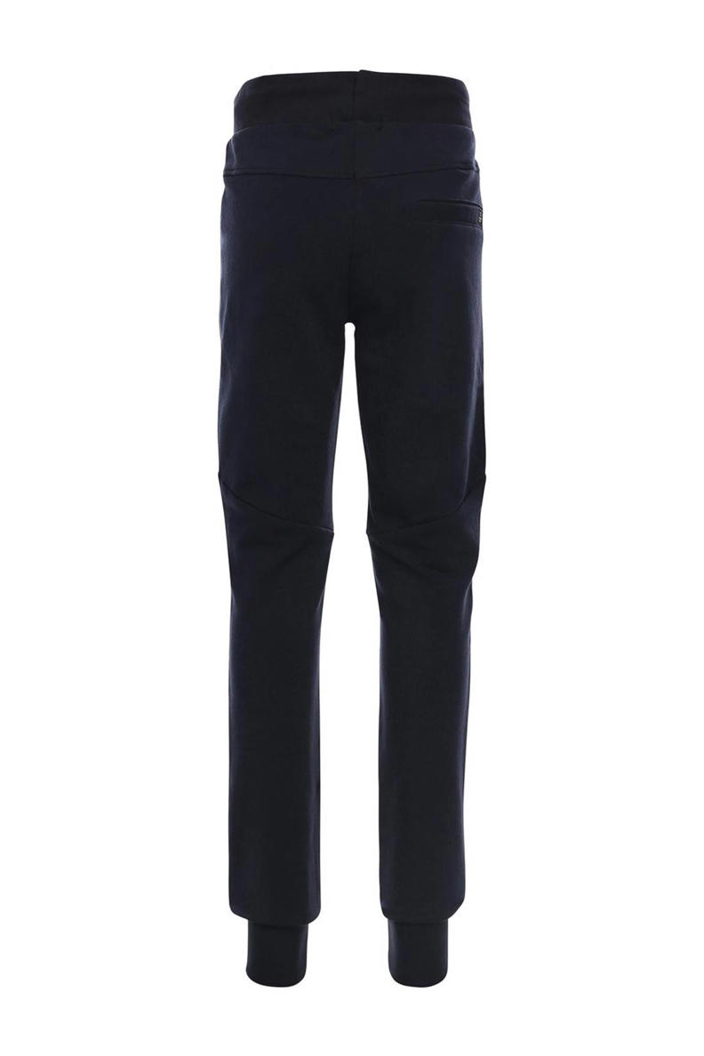 Common Heroes Slim Fit Broek Met Zijstreep Donkerblauw Wehkamp