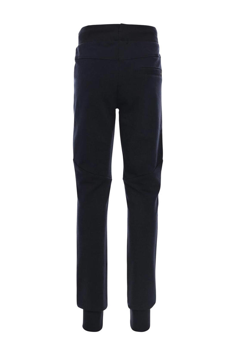 Common Heroes Slim Fit Broek Met Zijstreep Donkerblauw Wehkamp