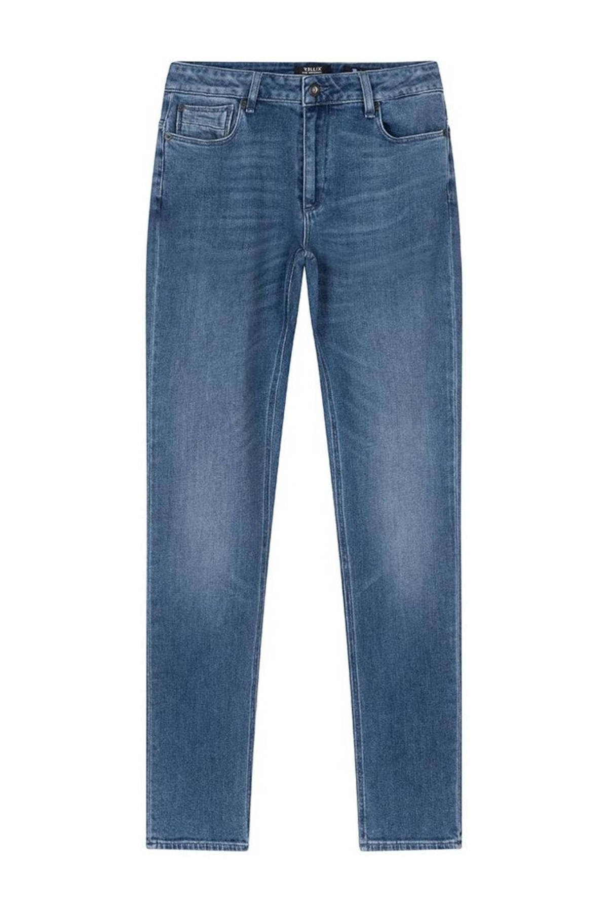 Rellix slim fit jeans medium denim | wehkamp