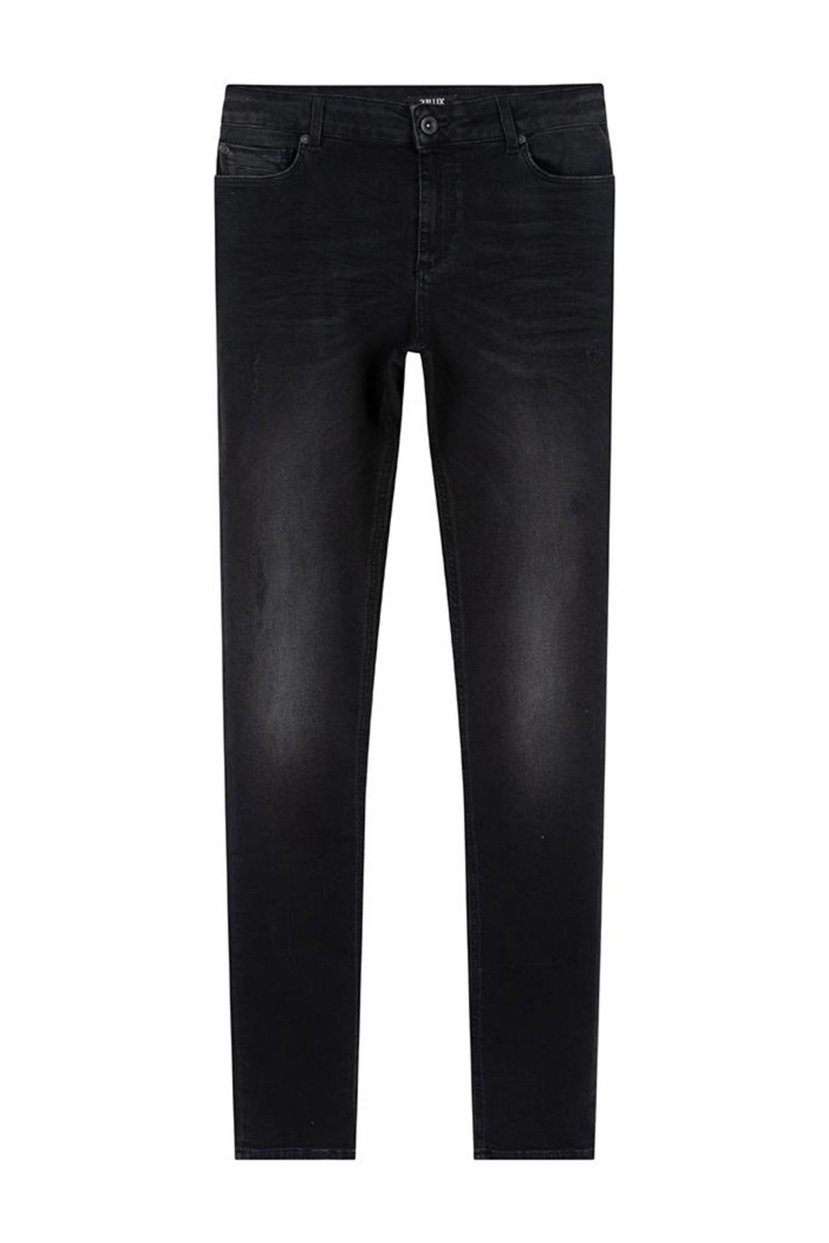 Rellix tapered fit jeans Dean black denim | wehkamp