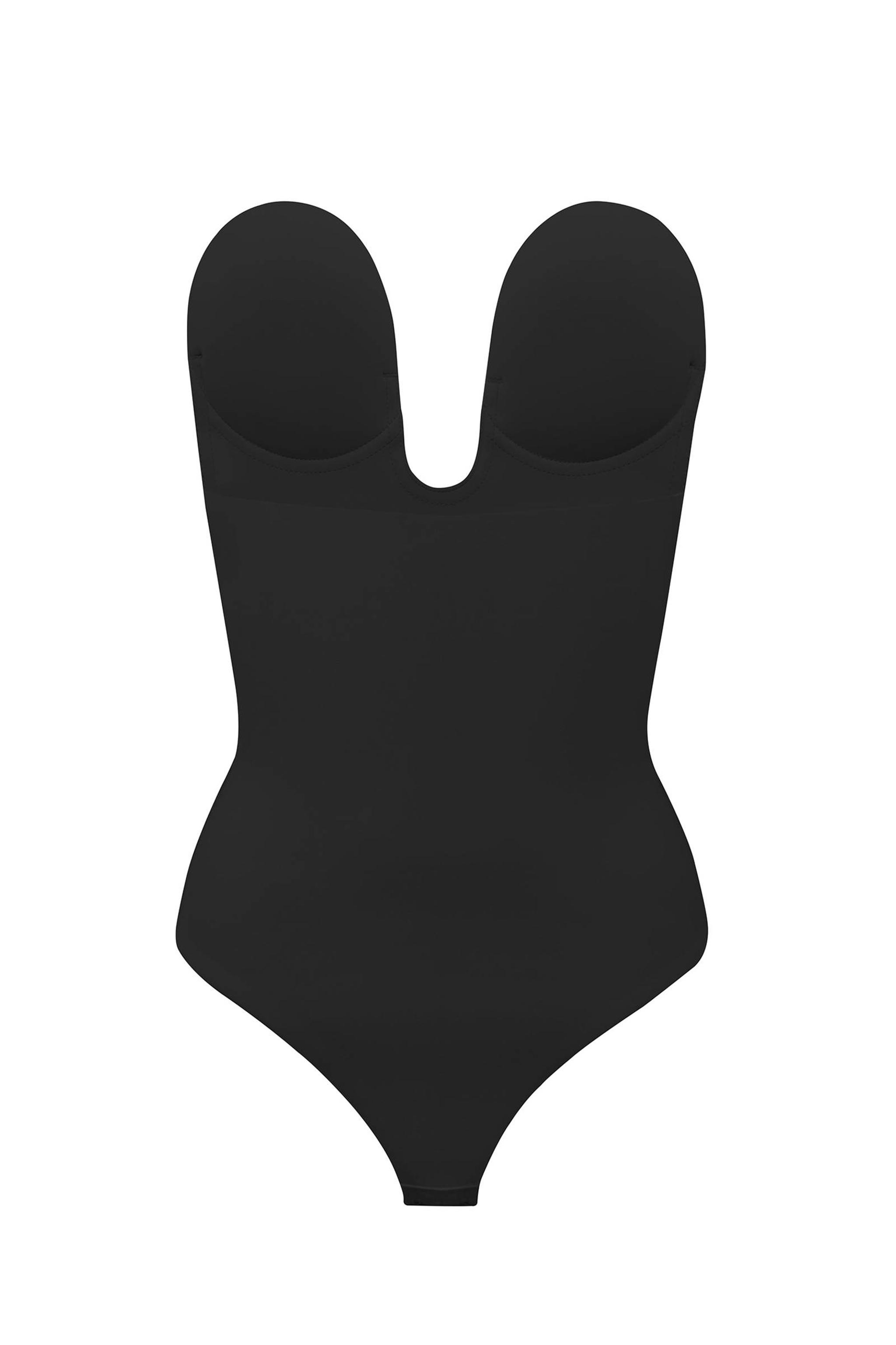 MAGIC Bodyfashion strapless corrigerende stringbody Luve Body met lage ...