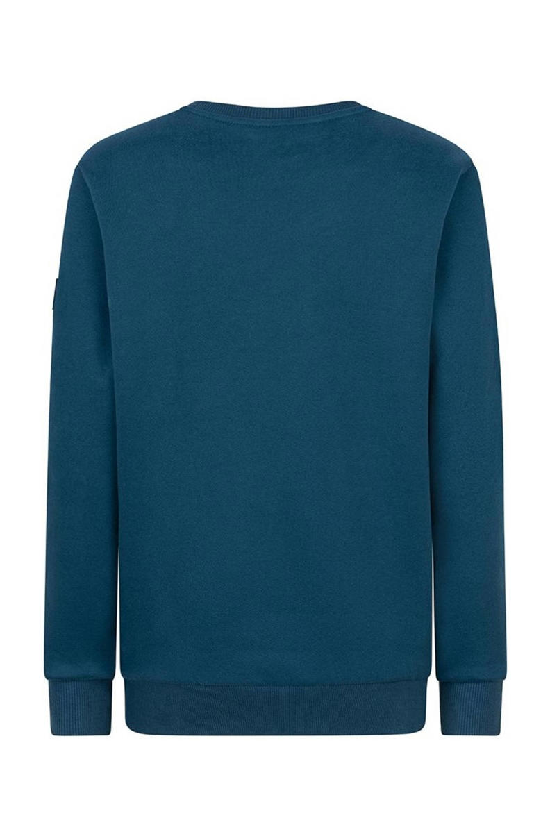 Indian Blue Jeans sweater met tekst blauw | wehkamp