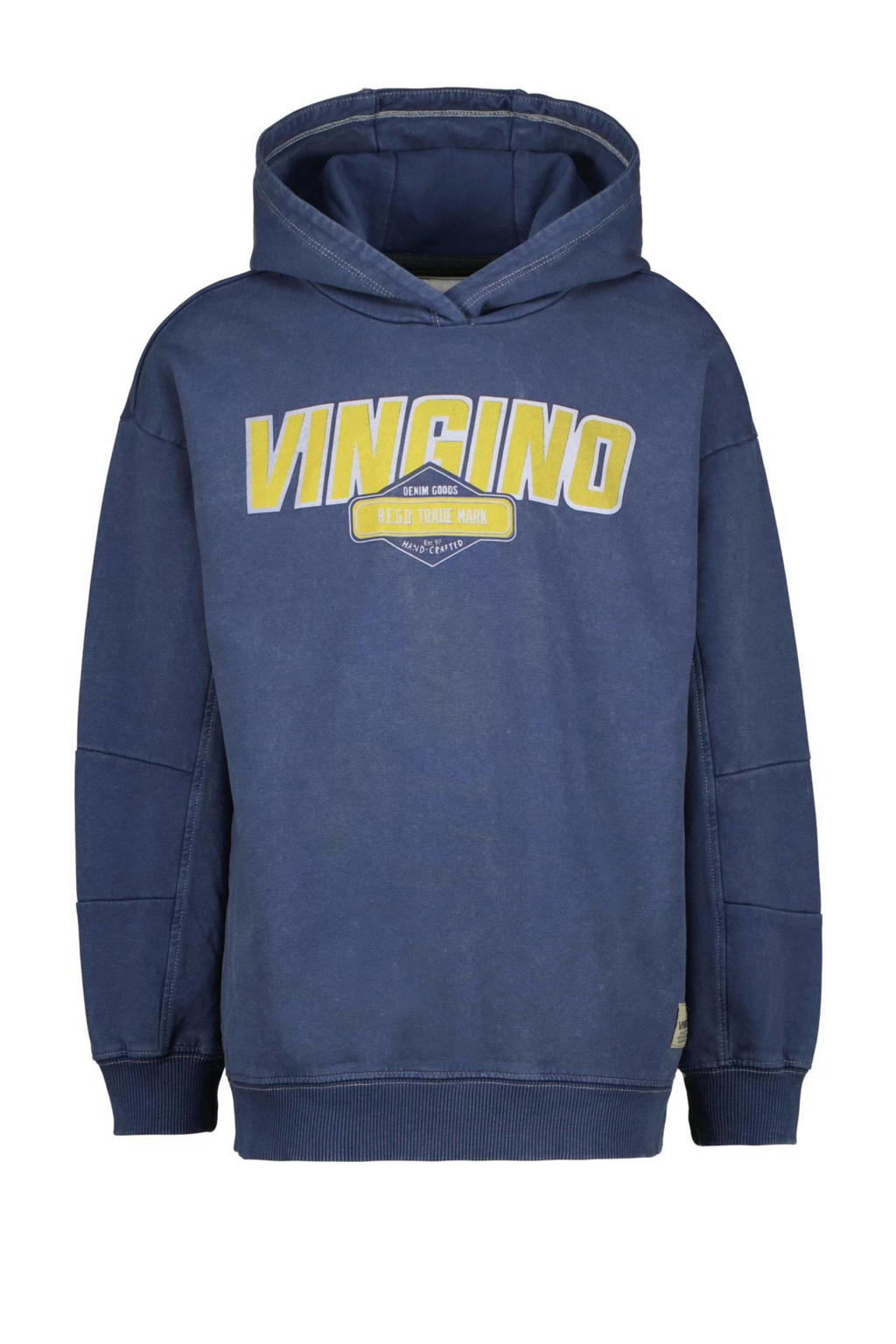 Vingino hoodie Neoh met logo paars | wehkamp