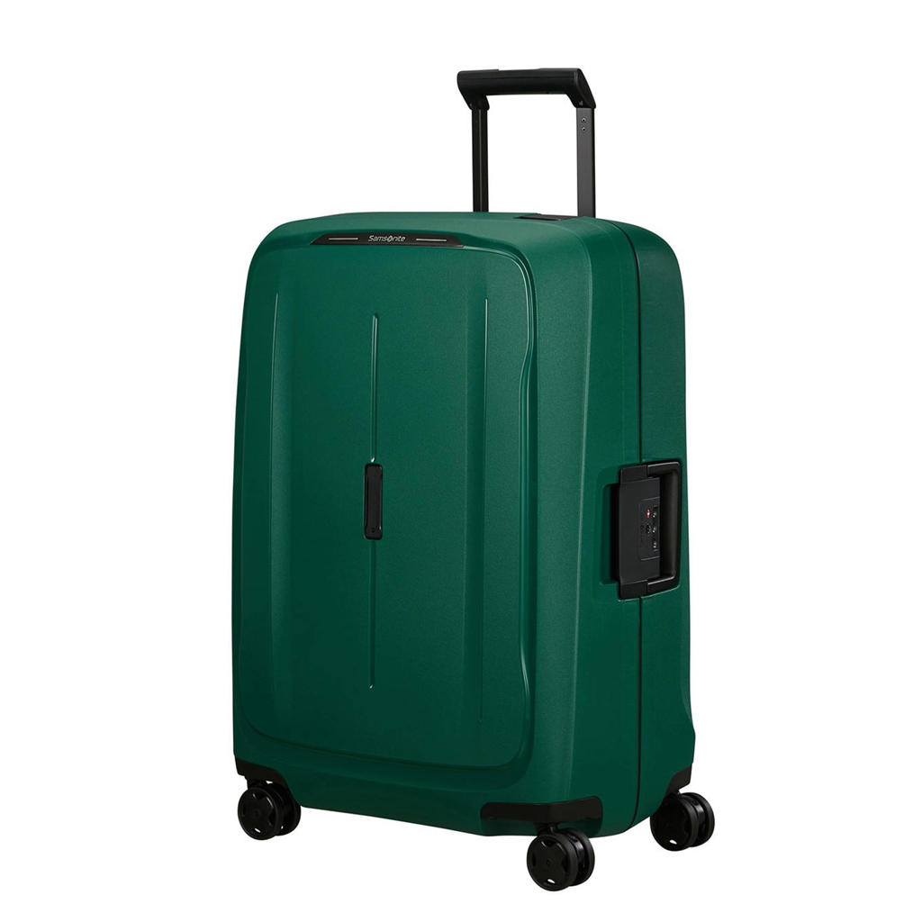 Samsonite trolley Essens 69 cm. donkergroen | wehkamp
