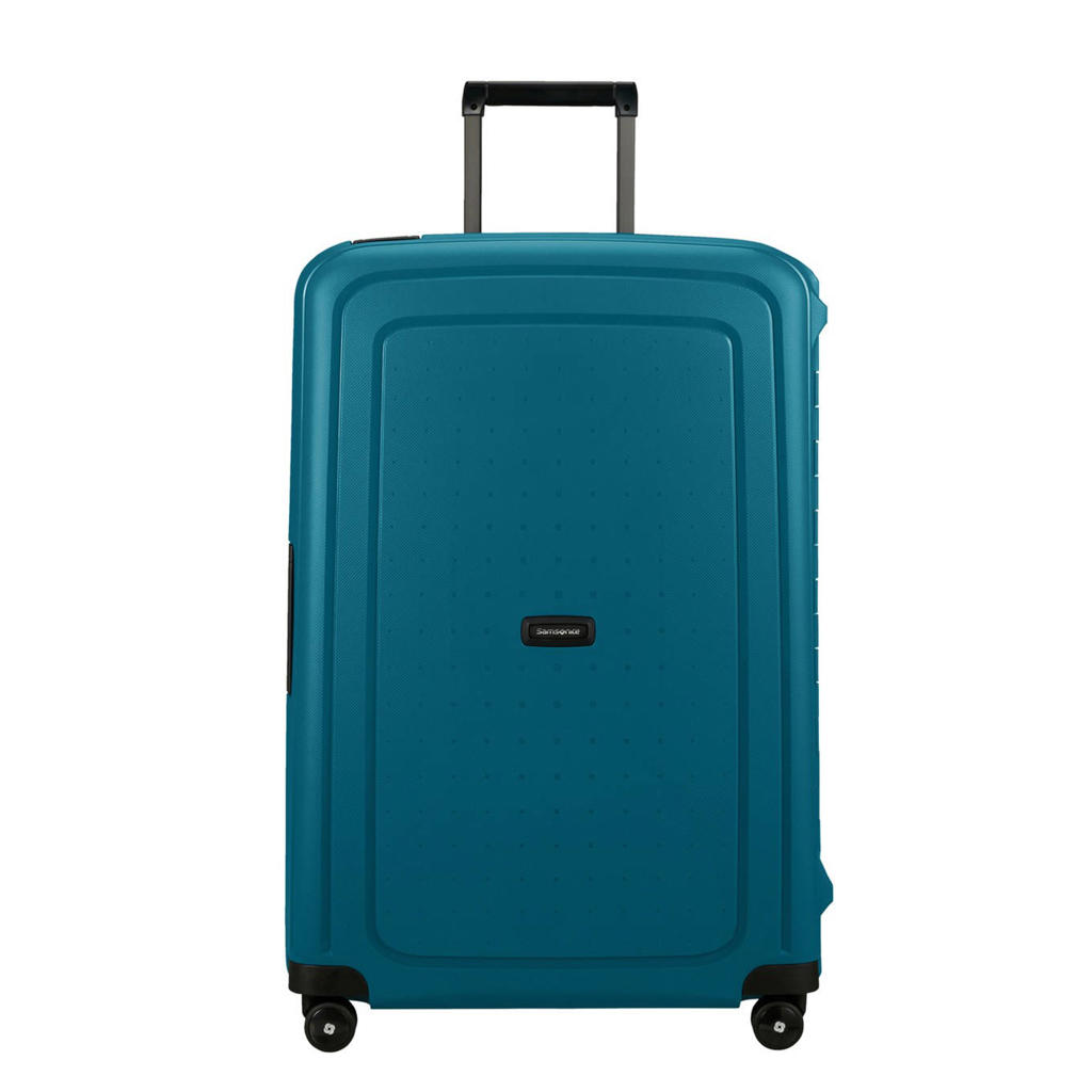 Samsonite trolley S'Cure 75 cm. petrol | wehkamp