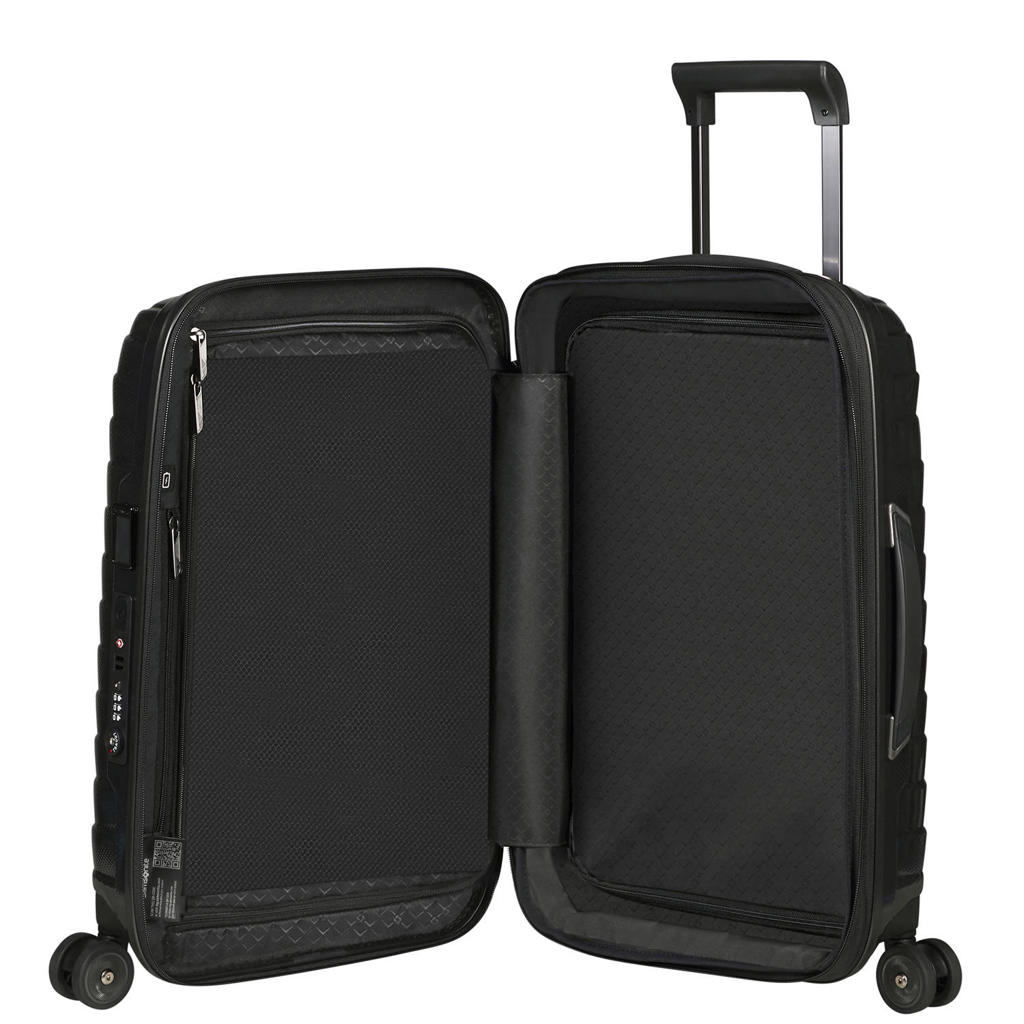 Samsonite trolley Proxis 55 cm. Expandable zwart | wehkamp