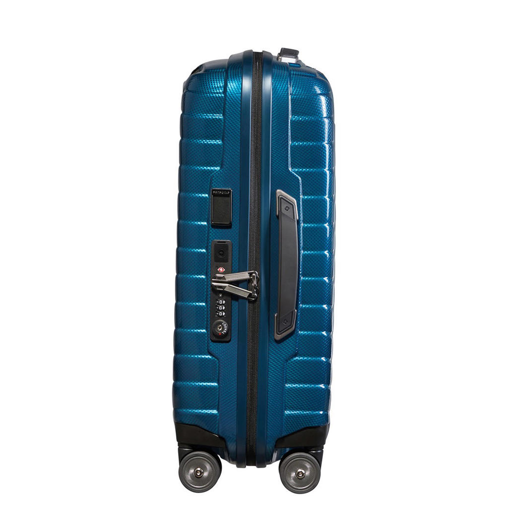 Samsonite trolley Proxis 55 cm. Expandable blauw | wehkamp