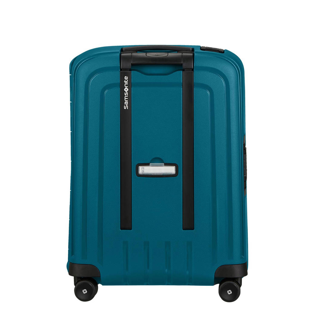 Samsonite trolley S'Cure 55 cm. petrol | wehkamp