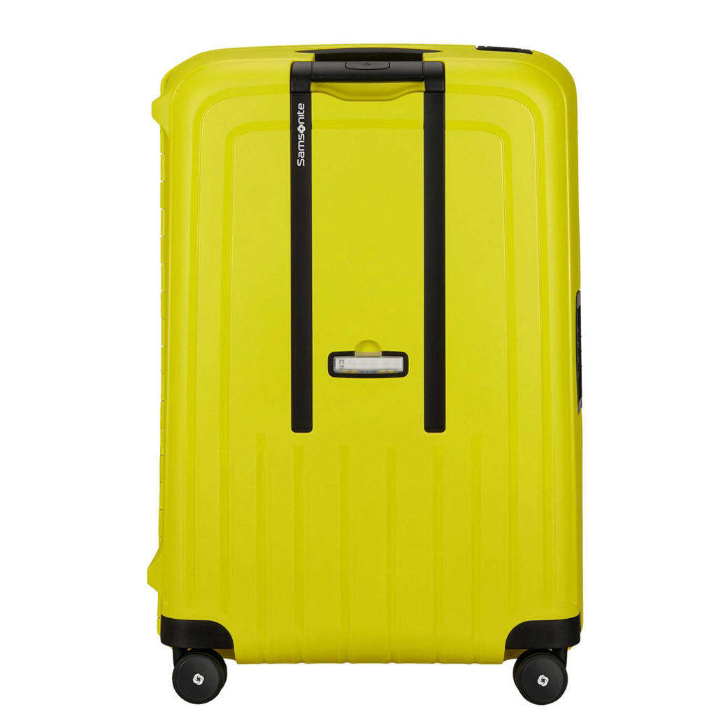 Samsonite trolley S'Cure 75 cm. limegroen | wehkamp