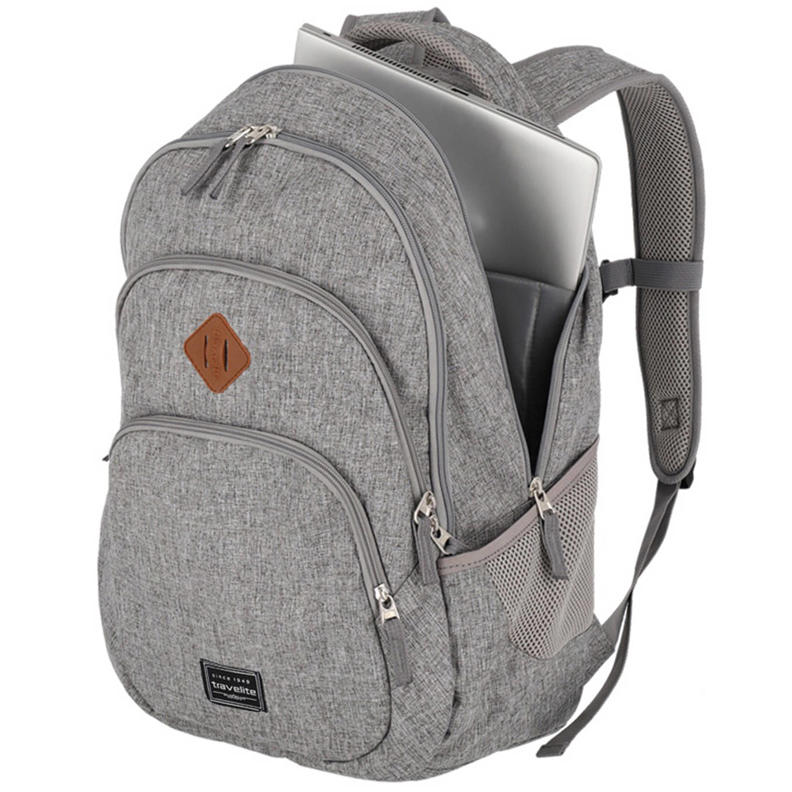 Travelite rugzak Basics Backpack grijs | wehkamp