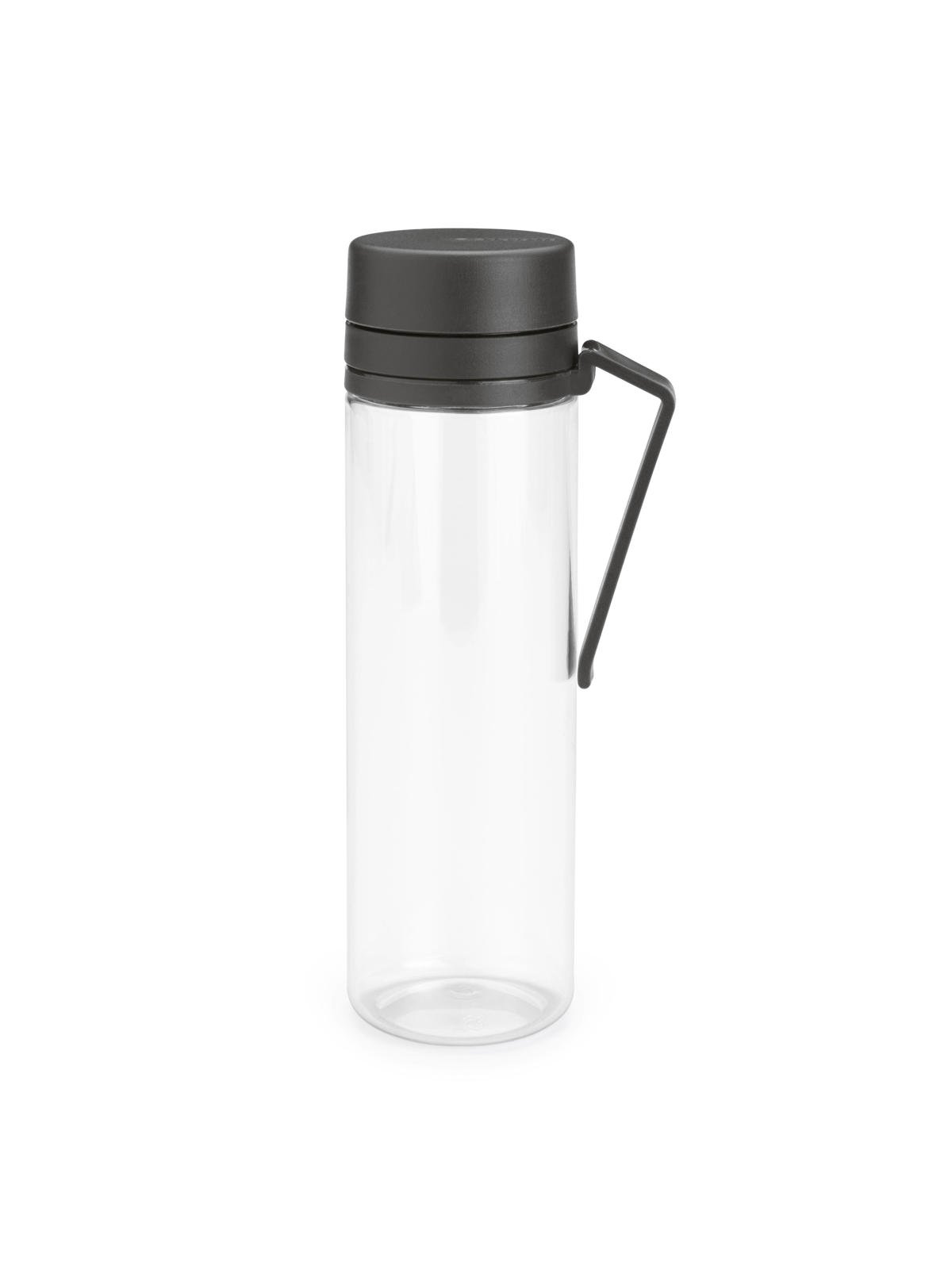 Brabantia Make & Take Waterfles - met Zeef - 0,5 l - Dark Grey | wehkamp