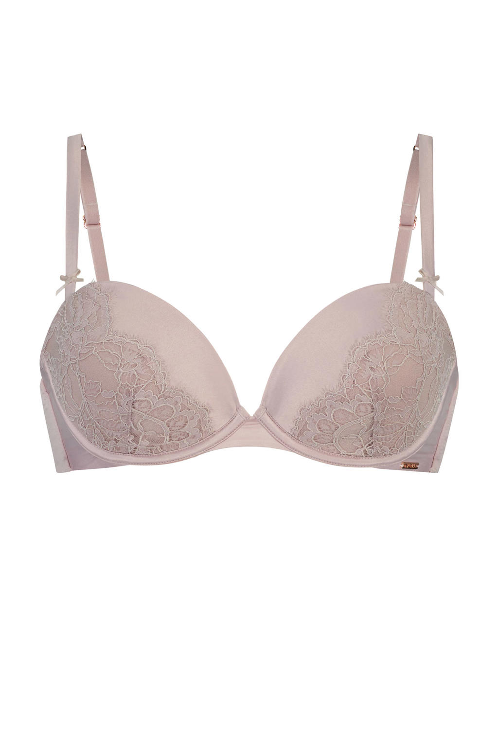 Hunkemöller Noir voorgevormde beugelbh Leni oudroze | wehkamp