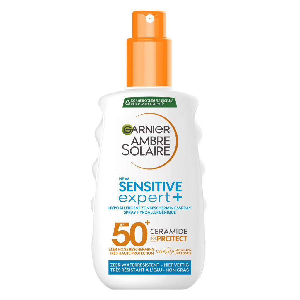 Garnier Ambre Solaire Sensitive Expert zonnebrandspray - SPF50+ - 150 ...