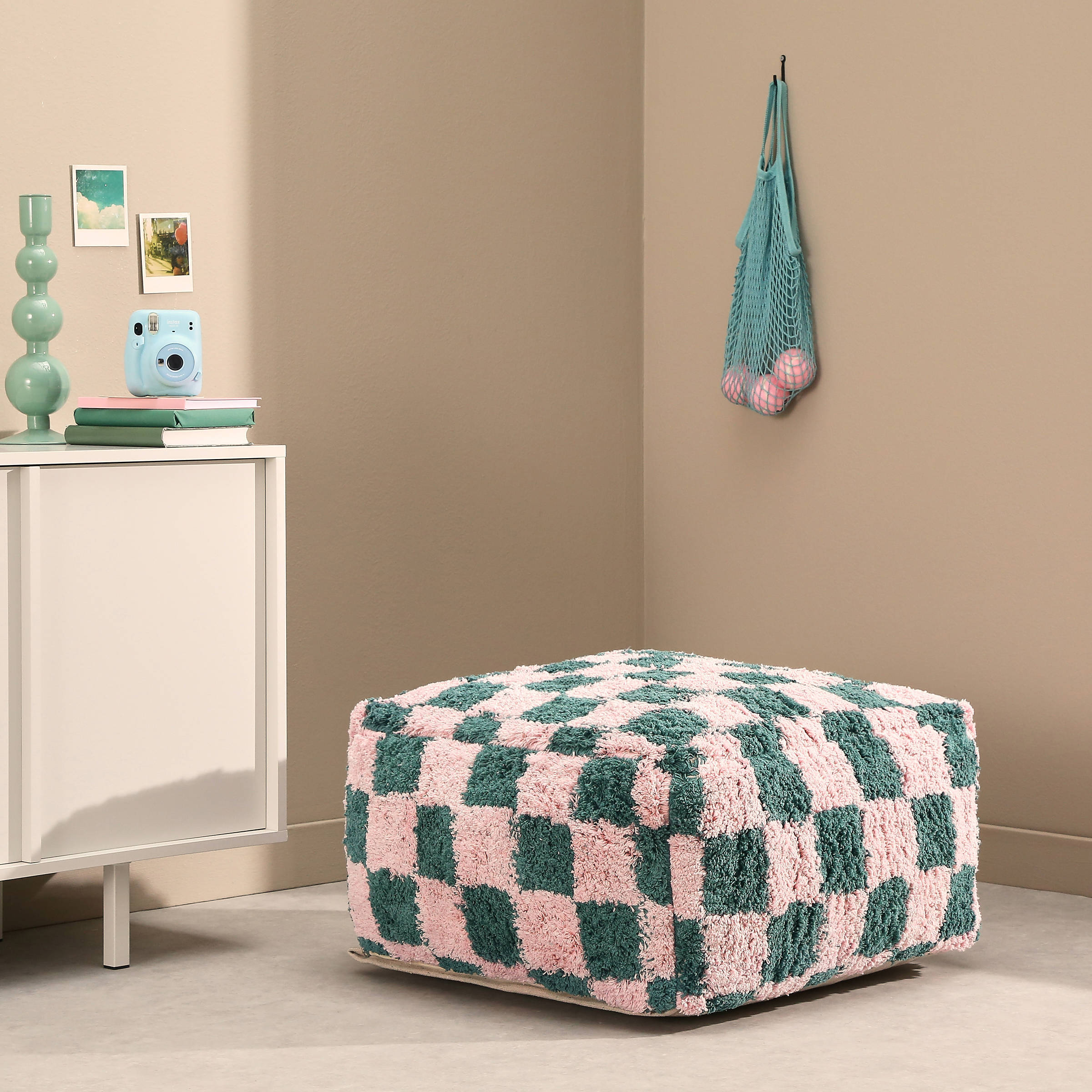 NOUS Living poef Checker kopen? | Morgen in huis | wehkamp