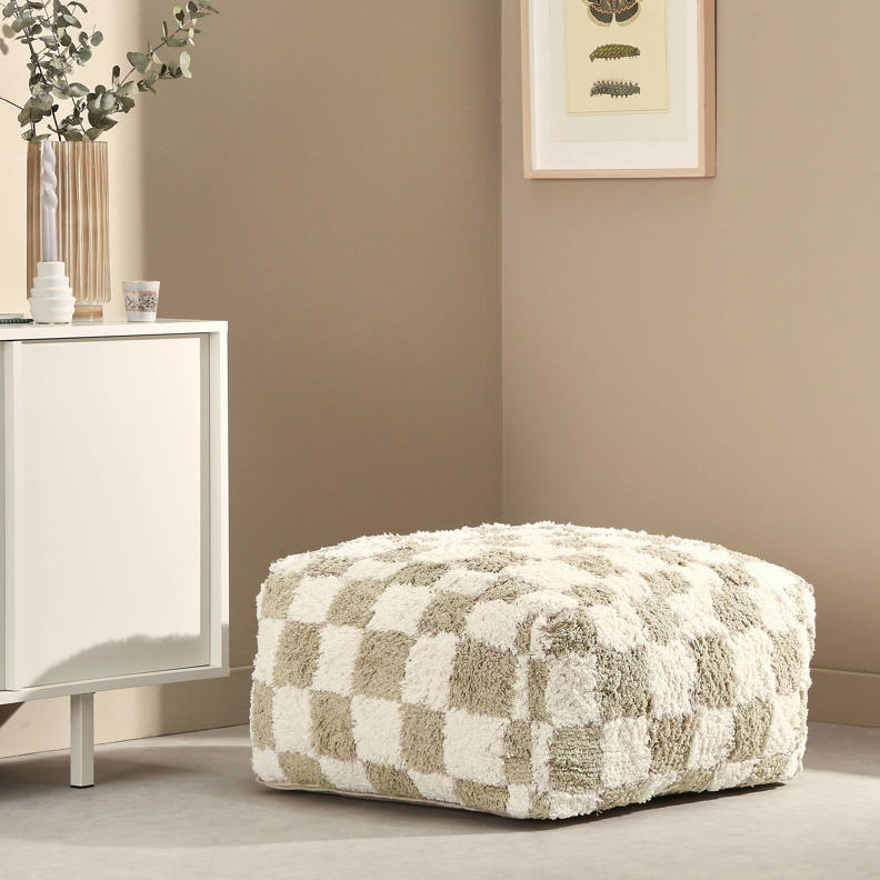 NOUS Living poef Checker kopen? | Morgen in huis | wehkamp