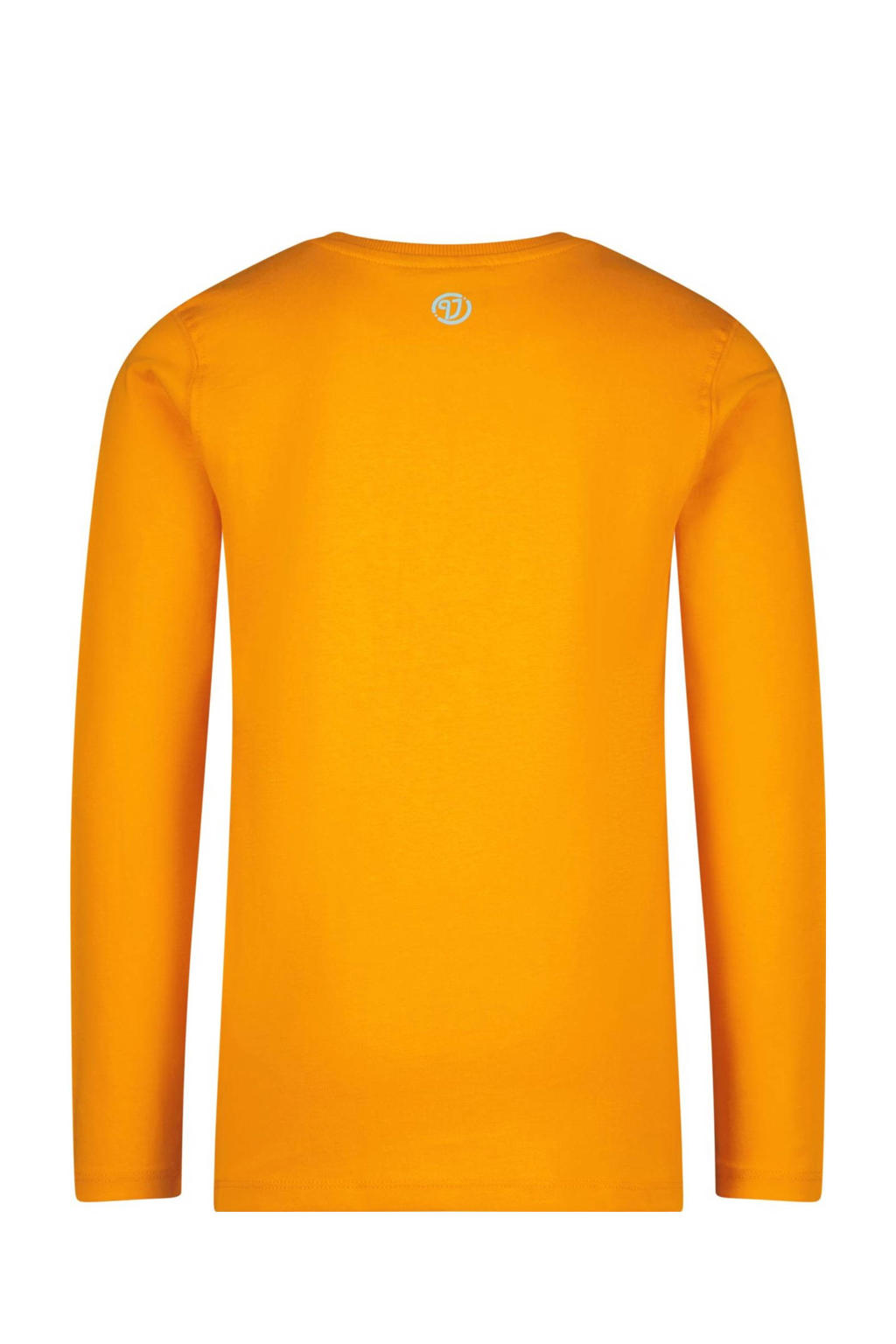 Vingino longsleeve met logo oranje | wehkamp