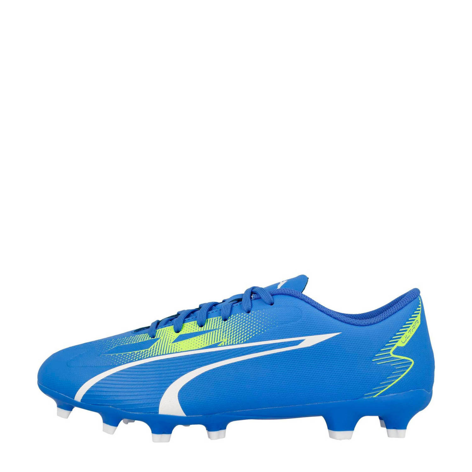 PUMA ULTRA PLAY FG AG Heren Sportschoenen Blauw Wit Groen - Schoenen.nl