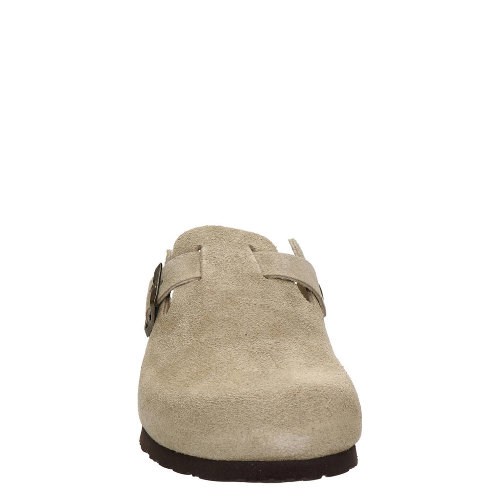 Nelson suède clogs beige kopen? | Morgen in huis | wehkamp