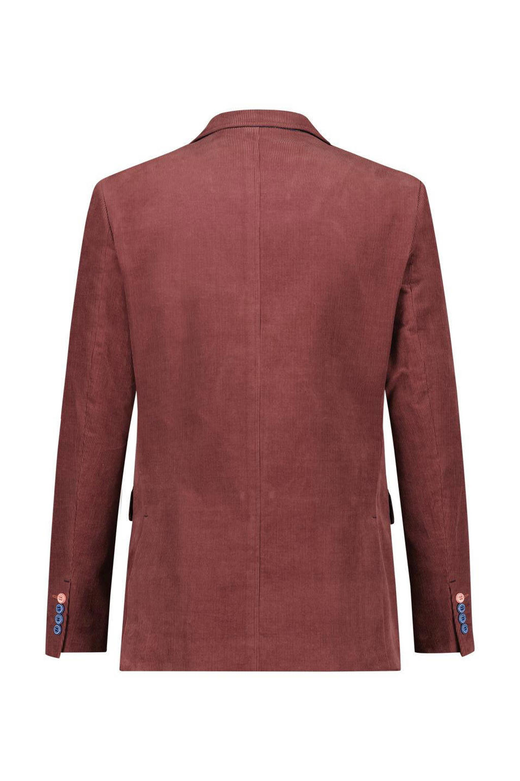 A fish named Fred regular fit colbert Rib chili red | wehkamp