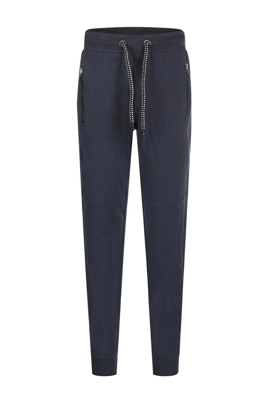 No Way Monday regular fit joggingbroek donkerblauw | wehkamp
