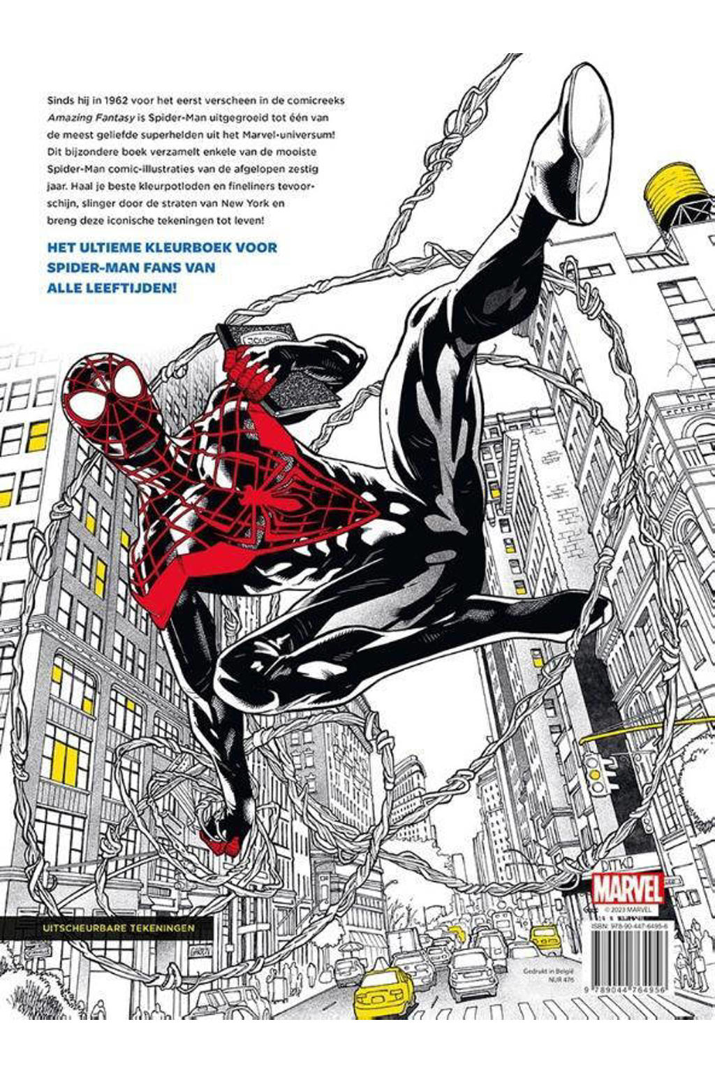 Marvel Spider-Man het ultieme kleurboek | wehkamp