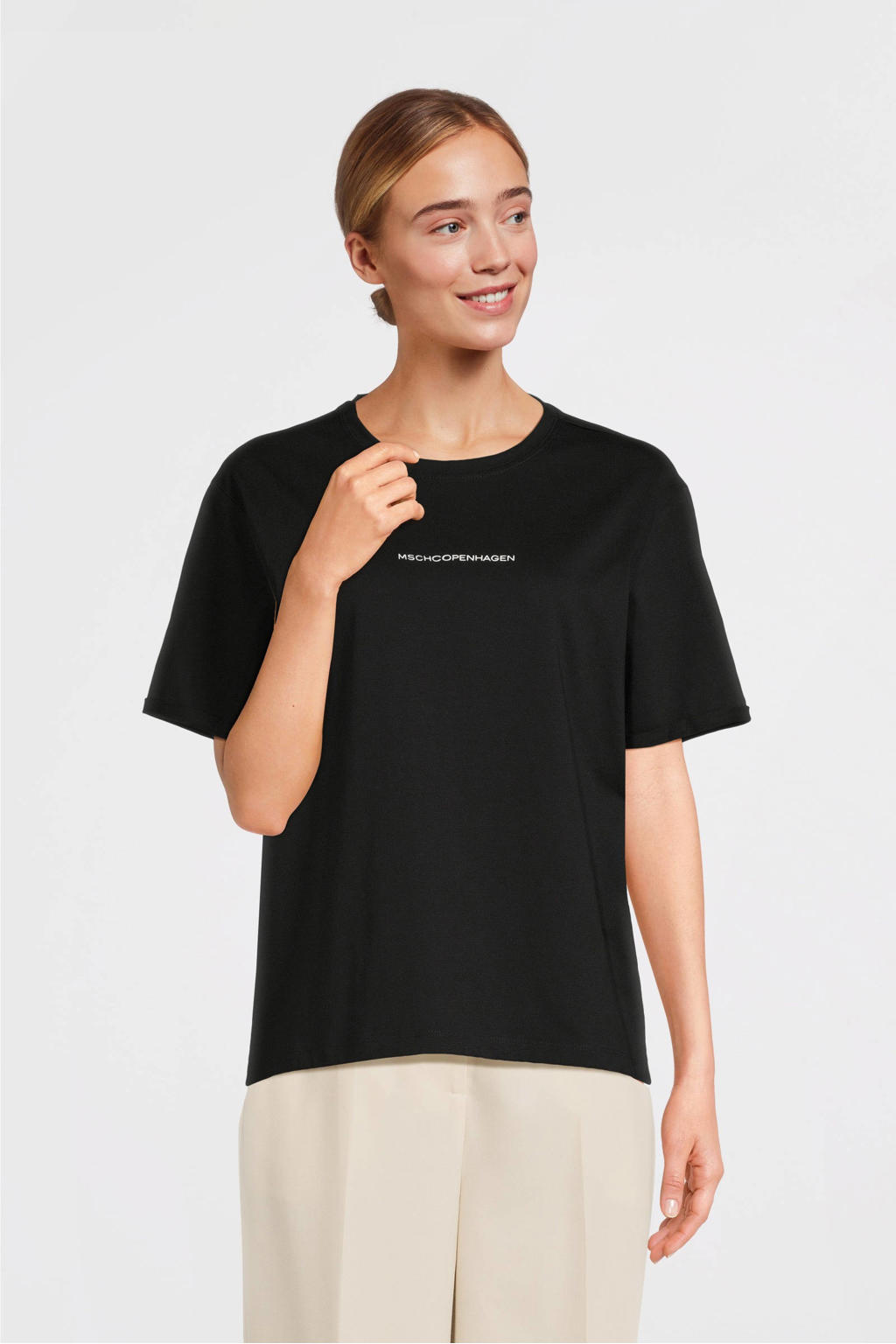 MSCH Copenhagen T-shirt MSCHTerina met printopdruk | wehkamp
