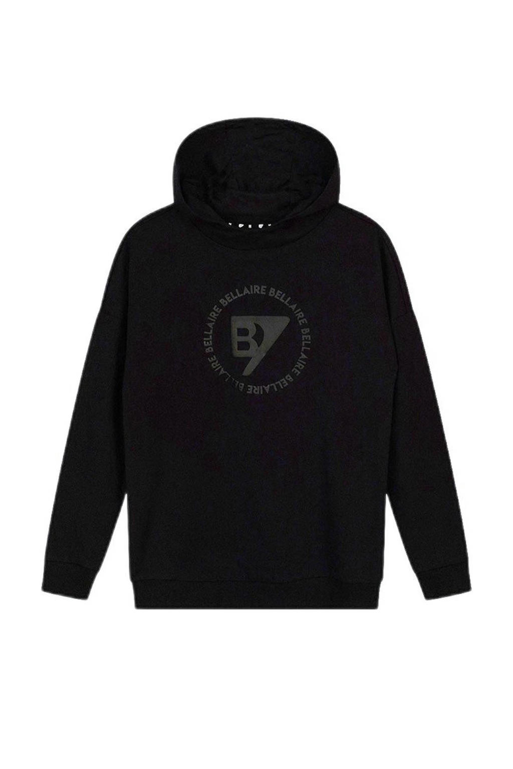Bellaire hoodie met logo zwart | wehkamp